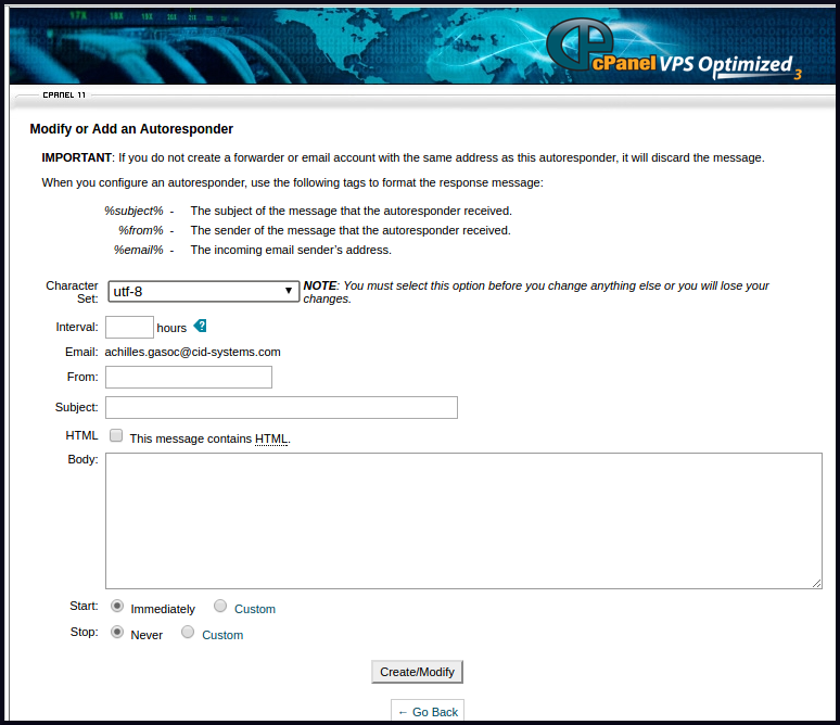 Cid Hosting Reliable Quality Web Service